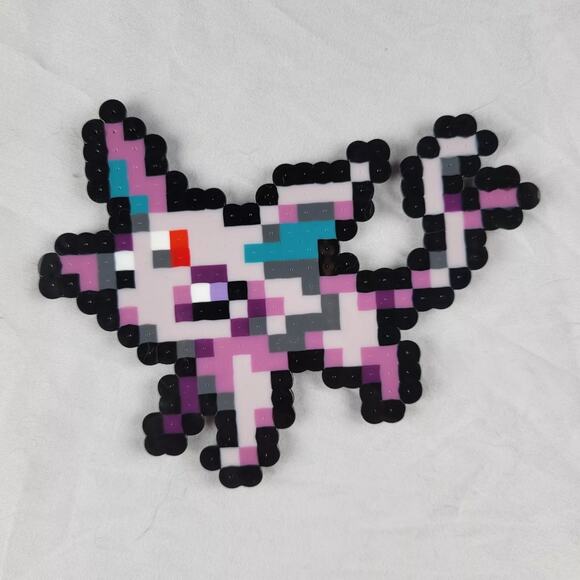 Handmade | Accents | Espeon Menu Sprite Pokemon Perler | Poshmark